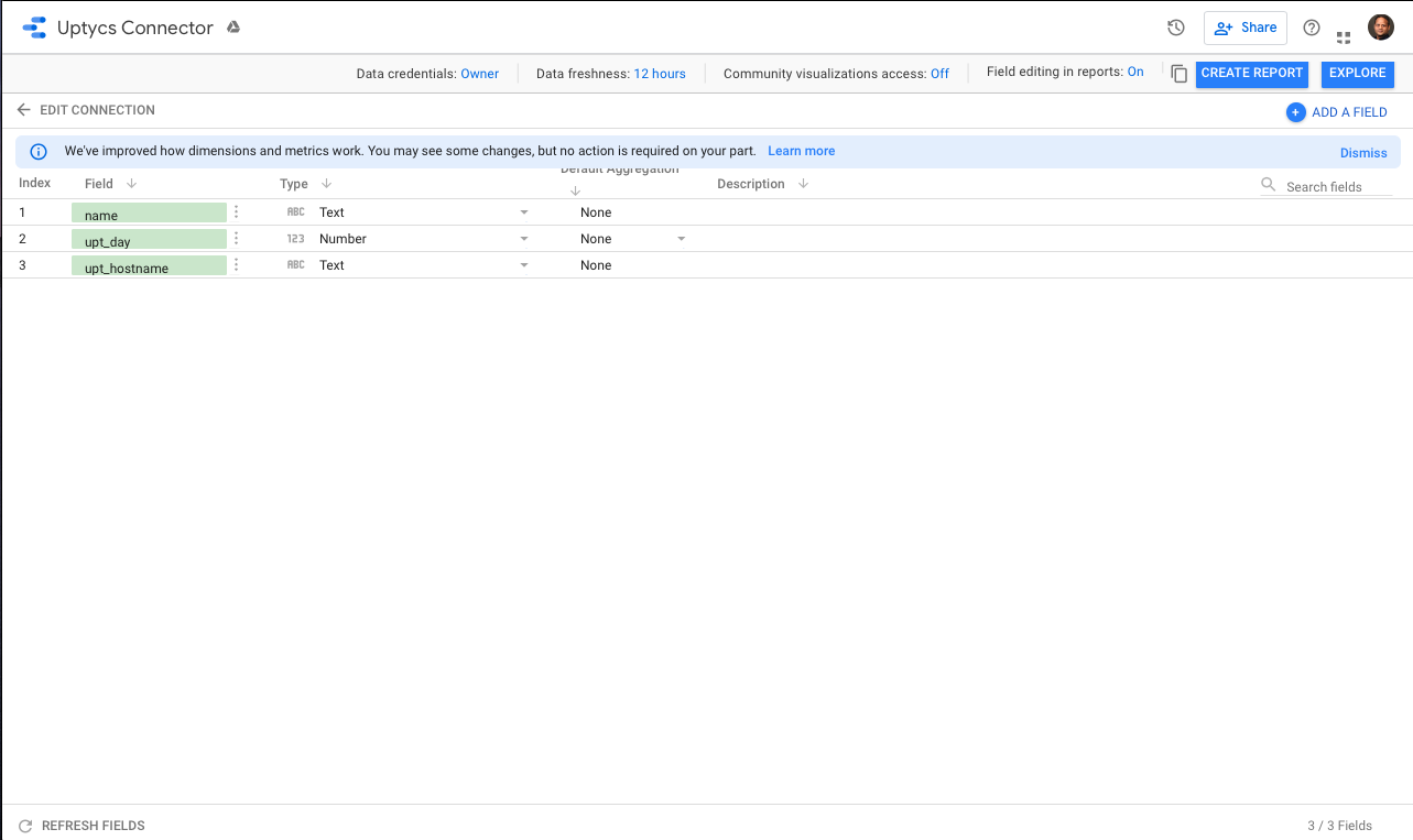 Uptycs Connector for Data Studio | gstudio-uptycs-connector